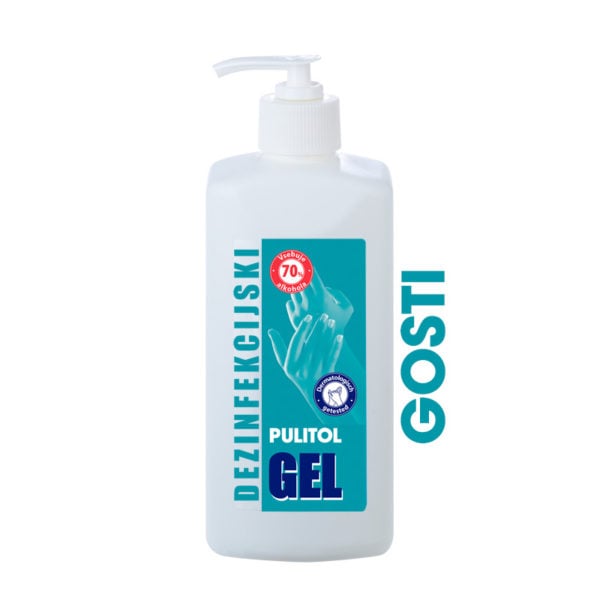 PULITOL gosti antibakterijski gel za roke 500ml - VitaCure
